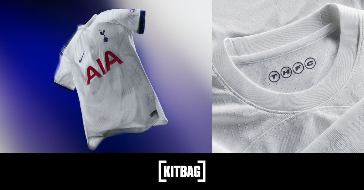 A closer look at Tottenham's new 2023/24 Nike home kit and the ...