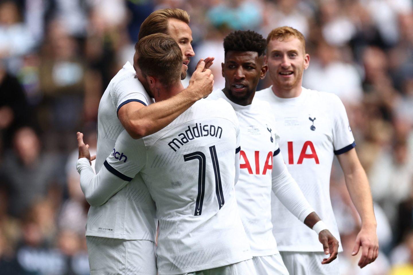 James Maddison reveals the 'feeling' he got after speaking to Harry Kane about his future ...