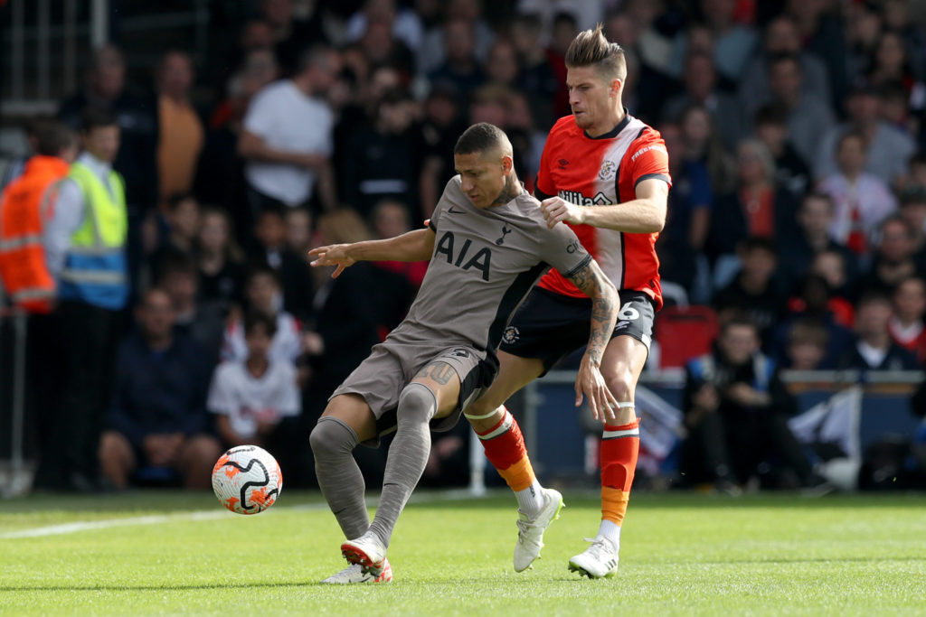 Spurs half time player ratings vs Luton - Down to ten men - Spurs Web