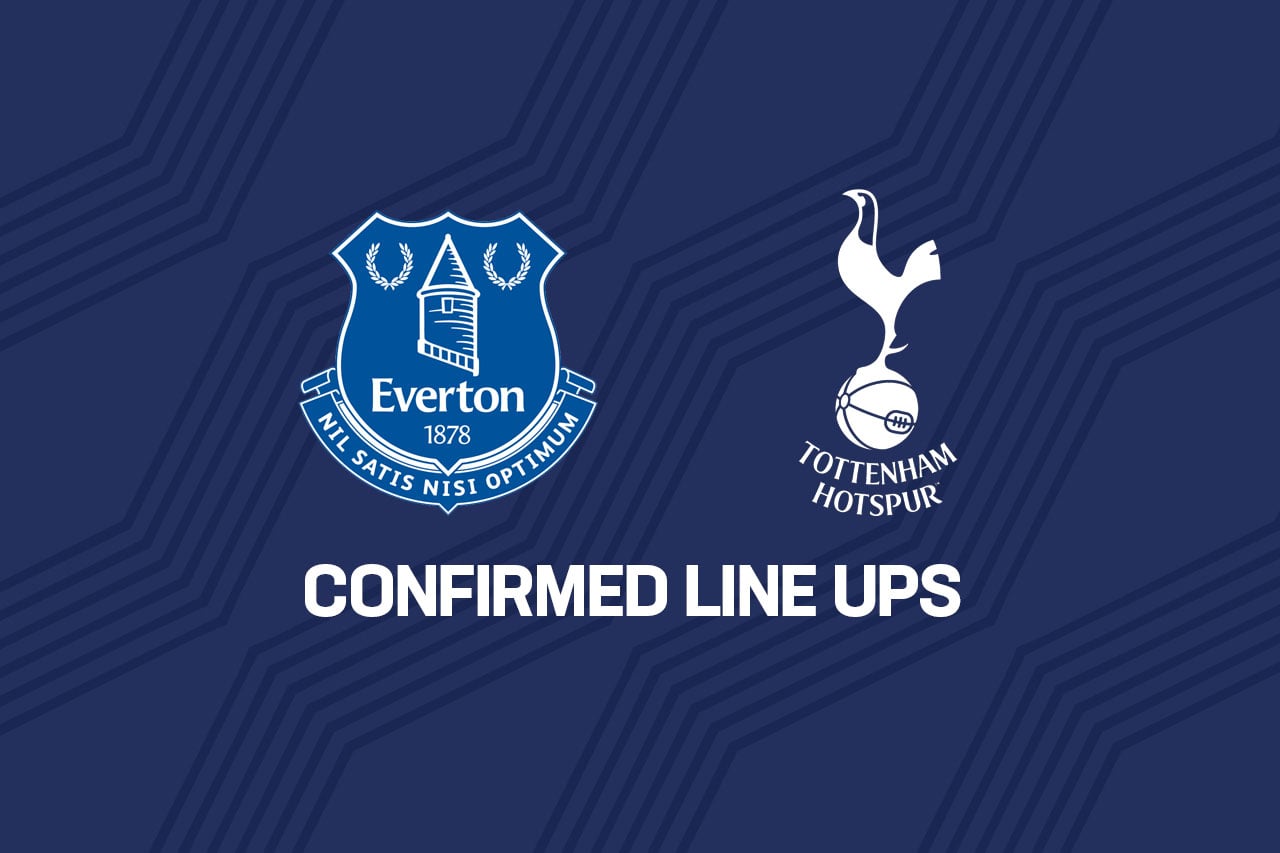 Line Up: Everton v Spurs - Johnson starts - Spurs Web