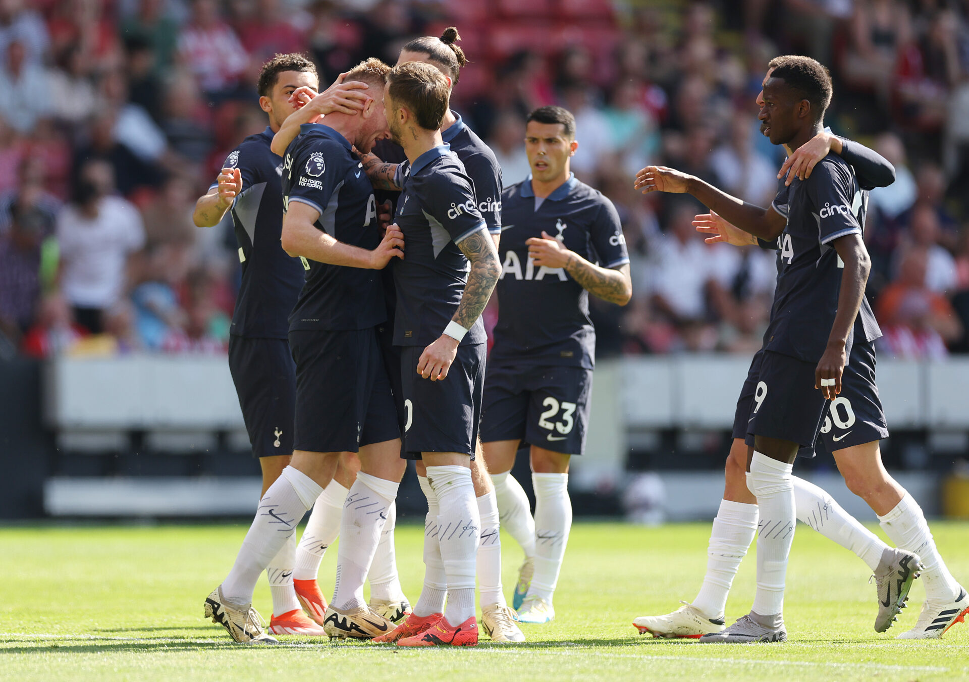 Spurs half-time player ratings vs Sheffield United - Second goal needed ...