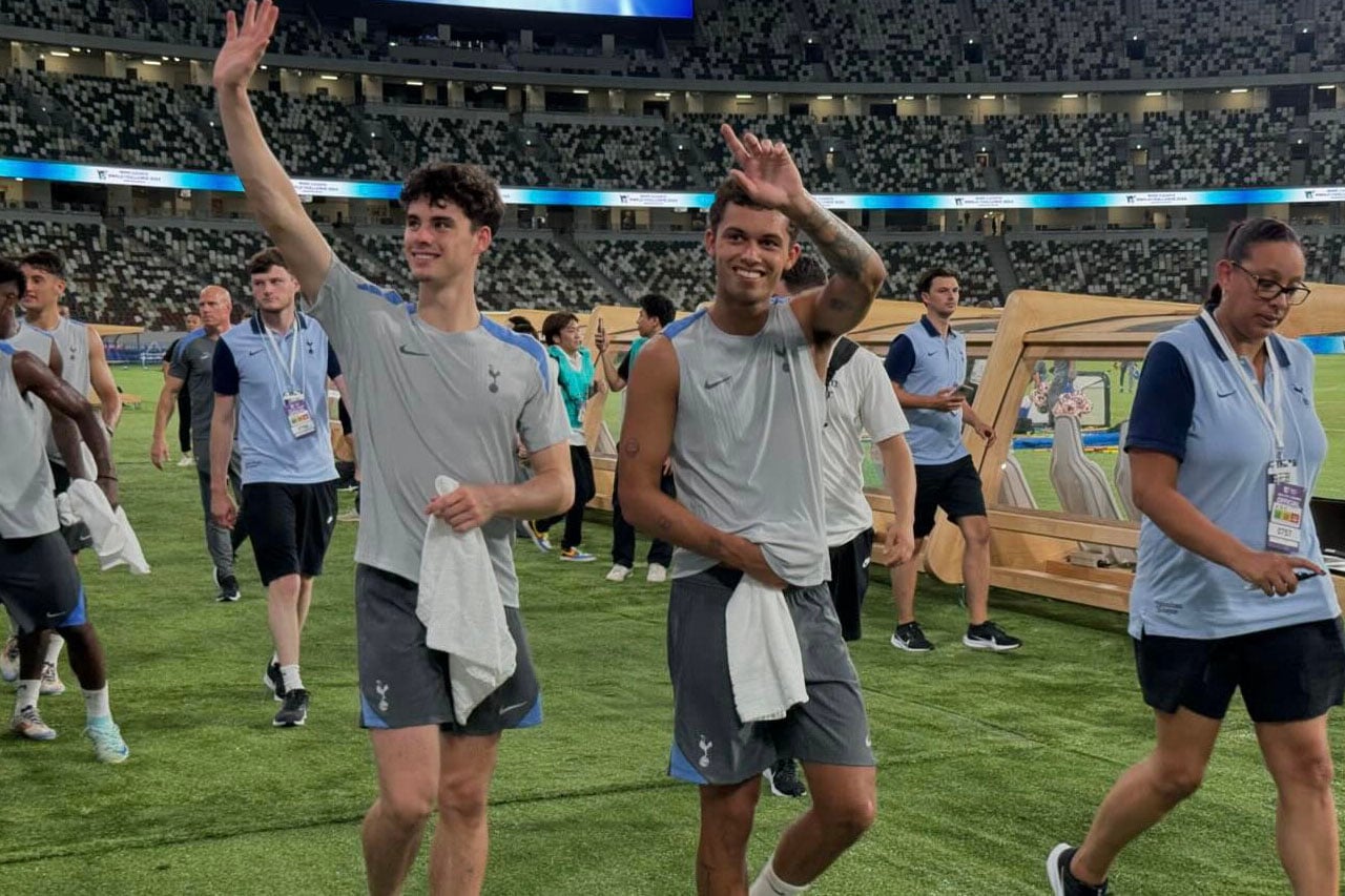 Archie Gray reflects on his 'crazy' start to life at Spurs with Ben ...