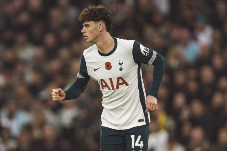 Archie Gray makes admission about his preferred Tottenham position ...