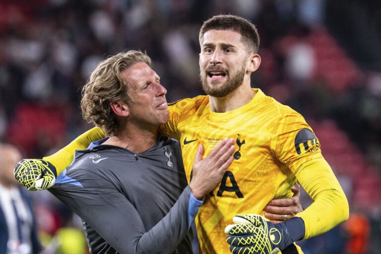 Tottenham Hotspur's first-team coaching staff announced with a number ...