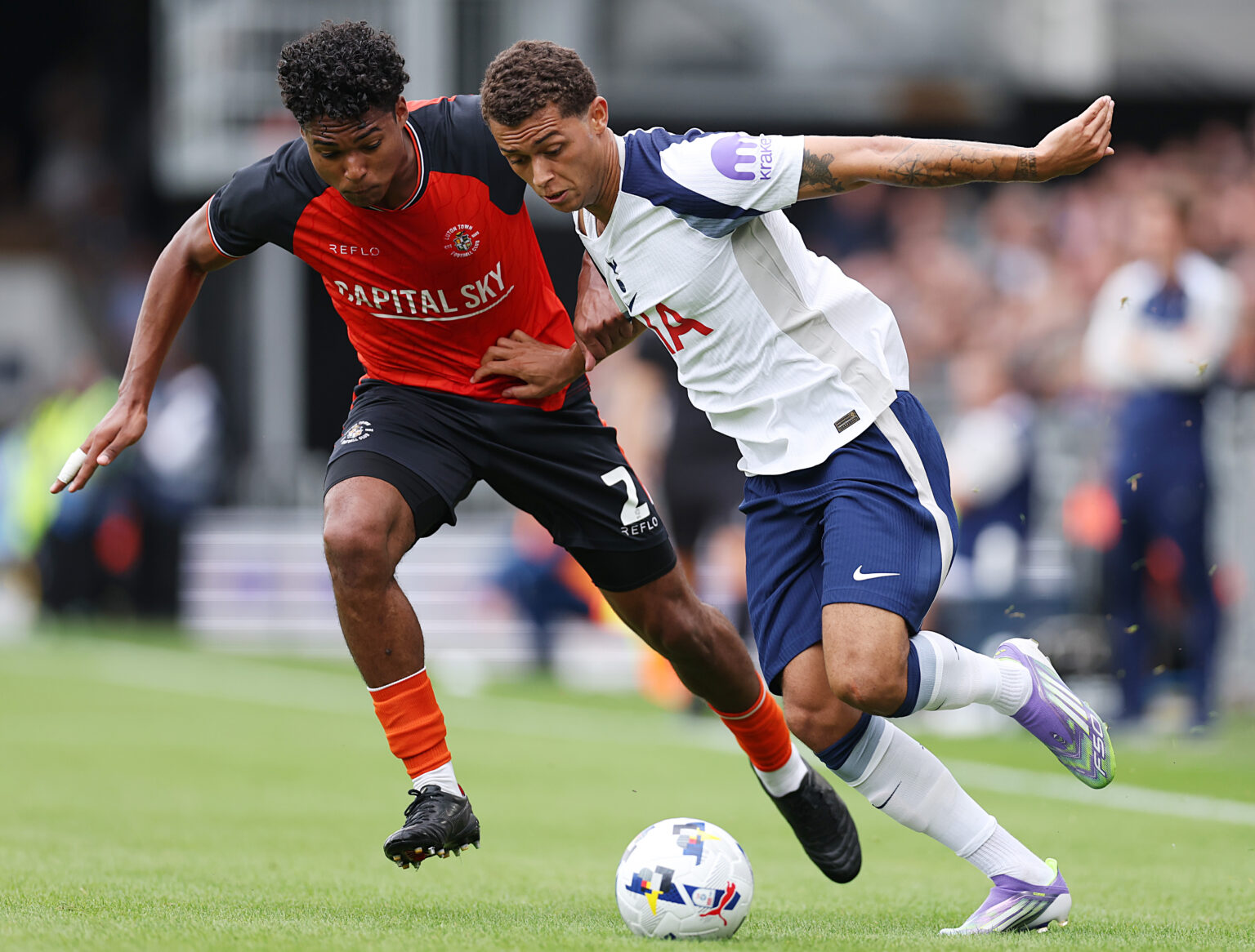 Tottenham half-time ratings vs Luton Town as 7/10 winger goes close to ...