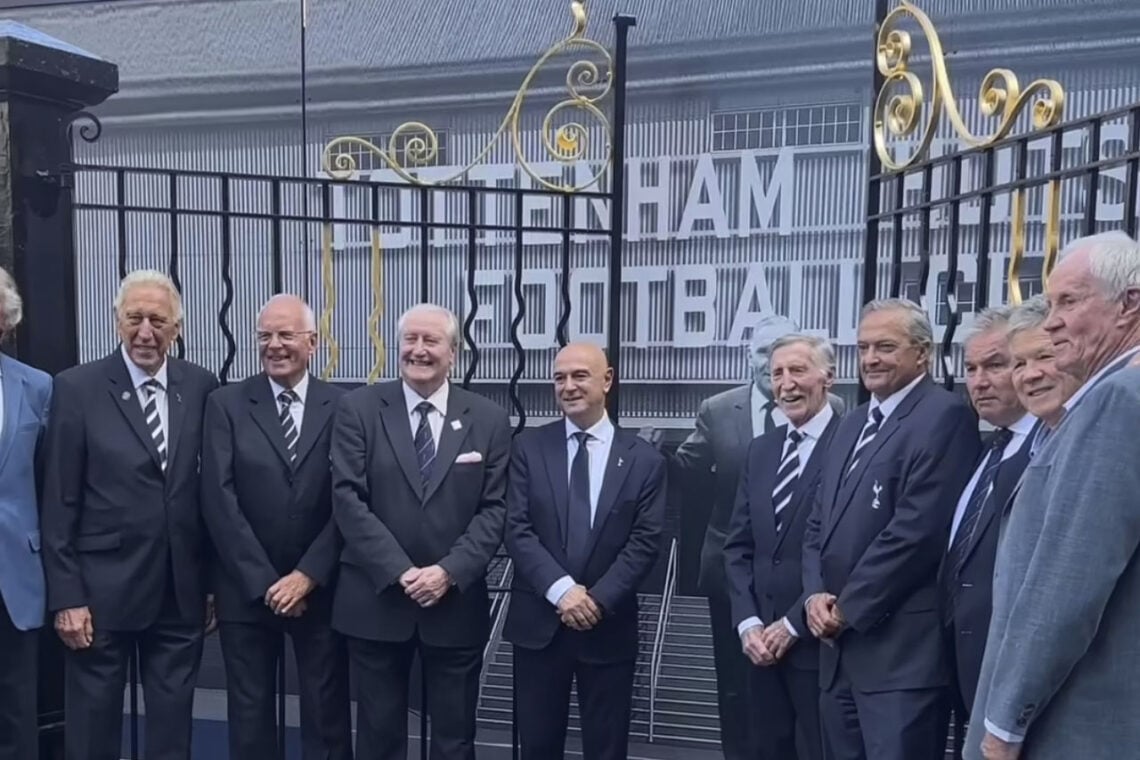 Tottenham officially reopen the iconic Bill Nicholson gates, and they ...