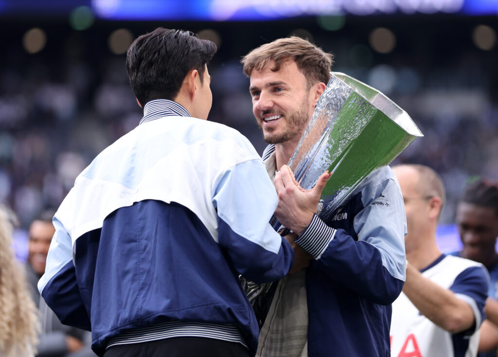 James Maddison reacts to Heung-min Son's Tottenham exit with emotional ...