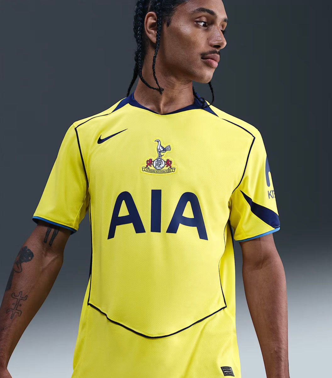 Tottenham Hotspur release new yellow 2025/26 third kit - Total 90 ...
