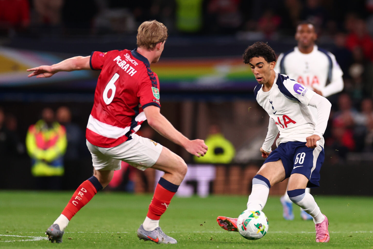 Lucas Moura's advice to a 10-year-old Luca Williams-Barnett looks ...