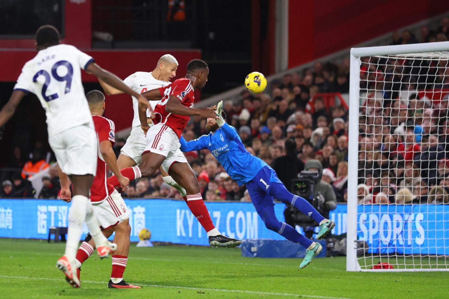Spurs half time ratings vs Forest - Richarlison to the rescue - Spurs ...