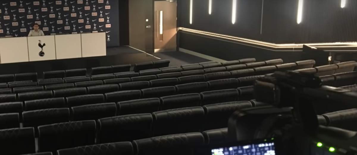 Video: A look at the impressive media facilities inside the new Spurs ...